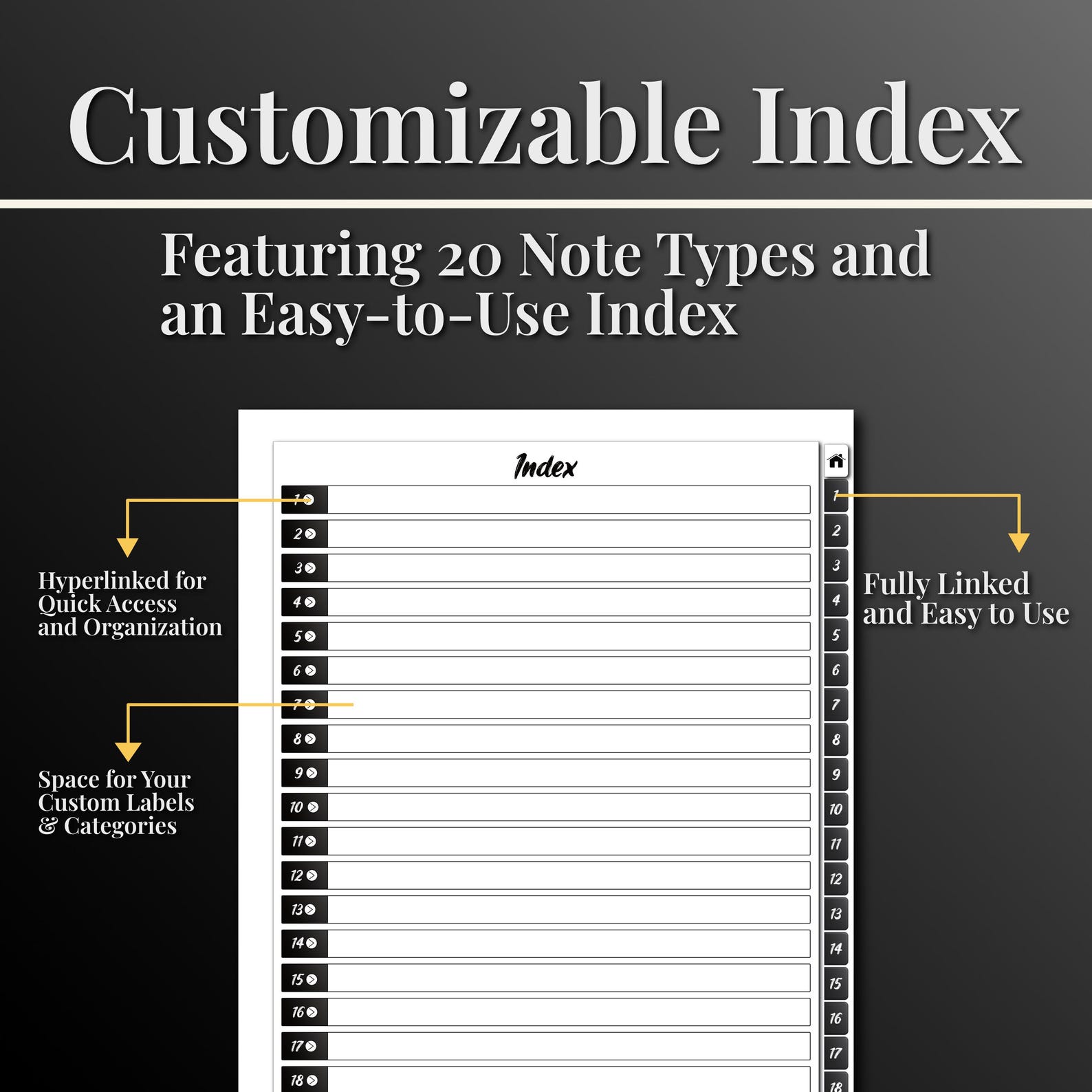 Custom Sticky Notes for Boox | Post-it Notes | 20 Designs Digital ...