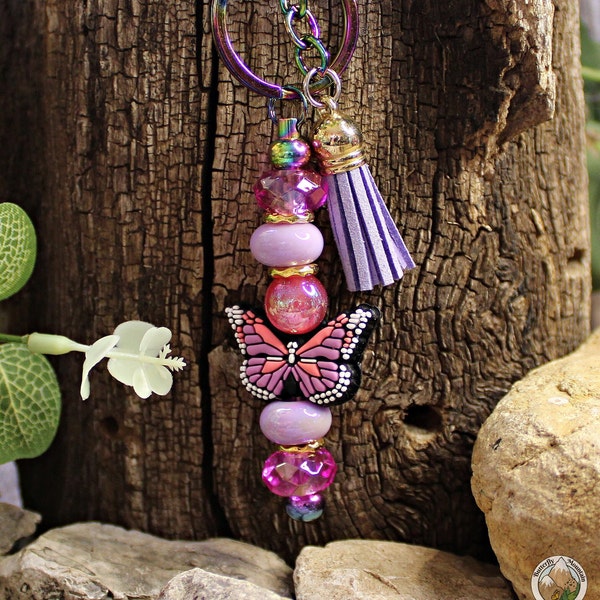 Butterfly Keychain - Etsy