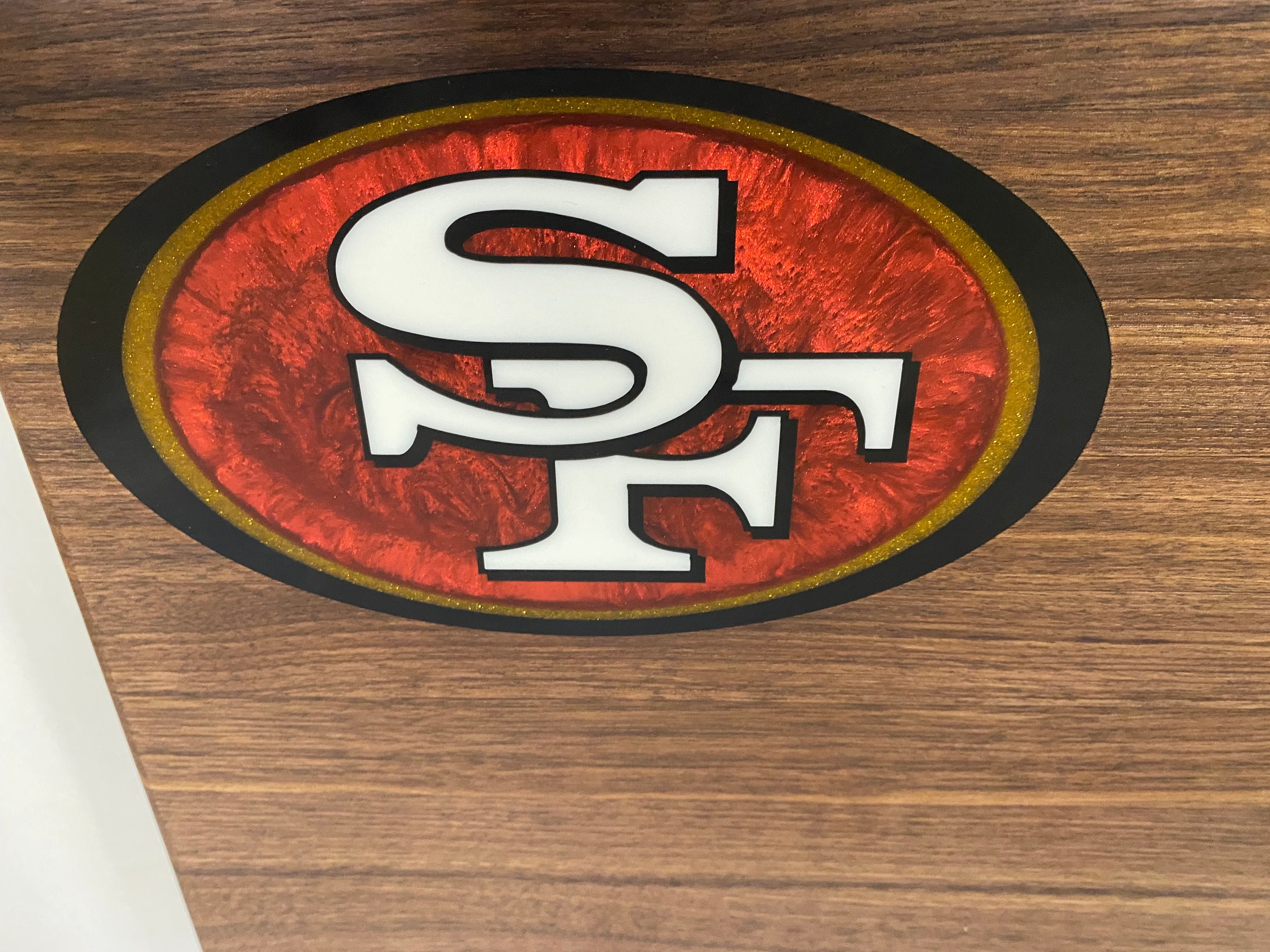 San Francisco 49ers Cutting Board - Etsy