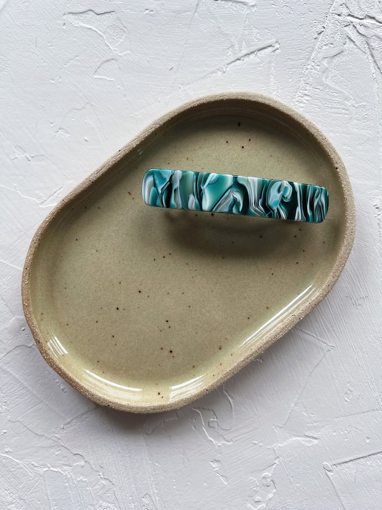 Handmade Ceramic Small Catchall Tray | Minimalist Jewelry Dish ...
