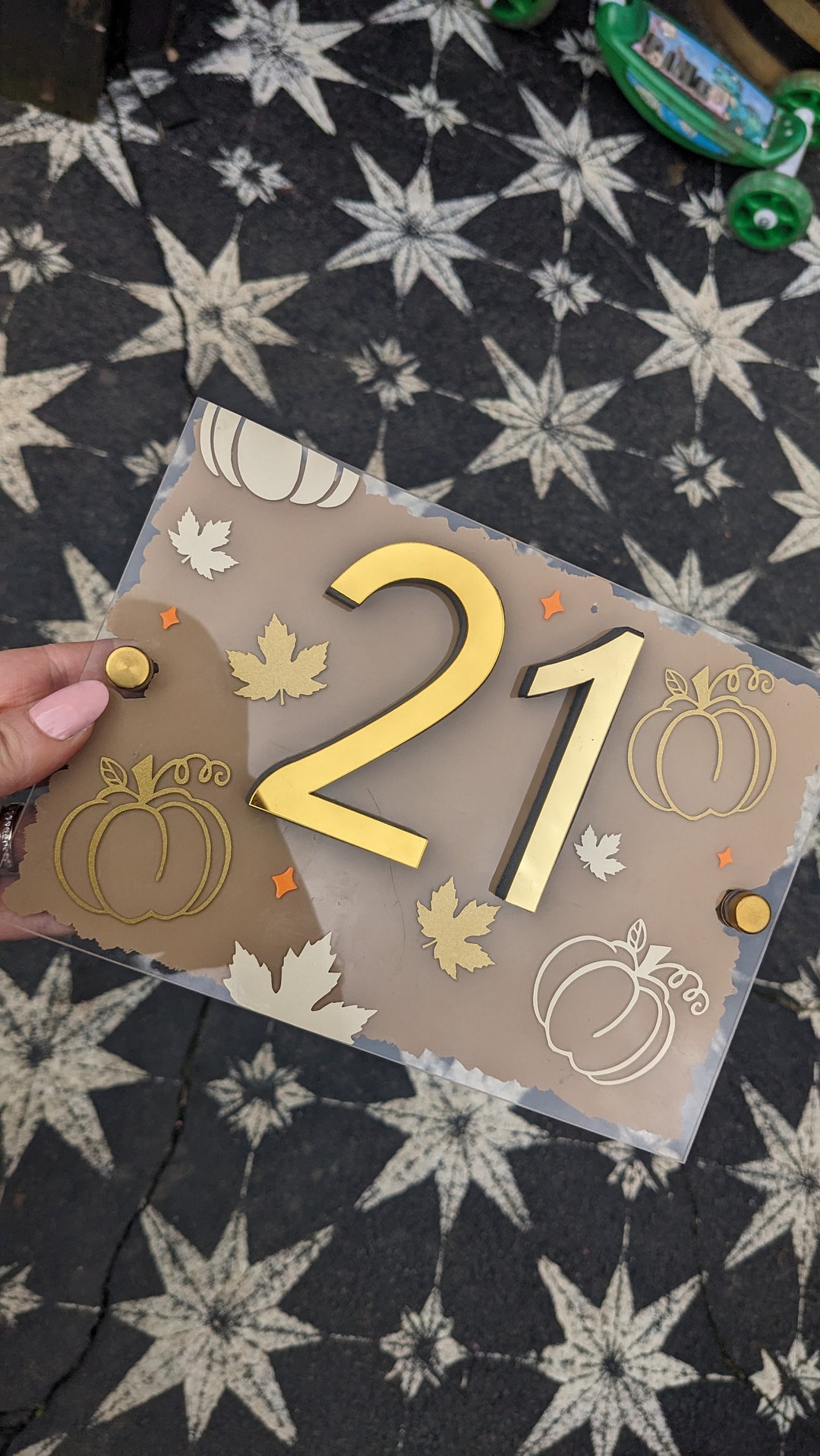 Acrylic Door Number Sign Plaque Address Sign Acrylic Sign House Number ...