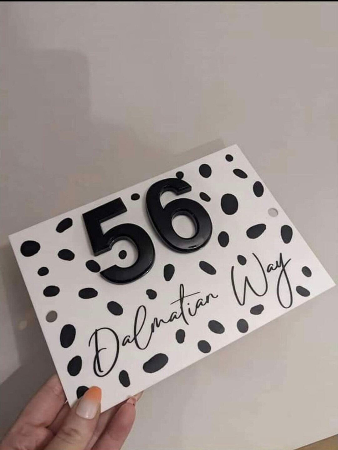 Acrylic Door Number Sign Plaque Address Sign Acrylic Sign House Number ...