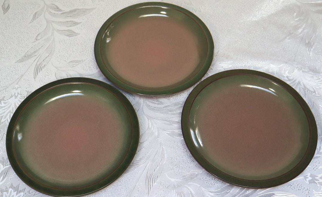 Edith Heath Ceramics Rose Dinner Plates Lot of 3 - Etsy