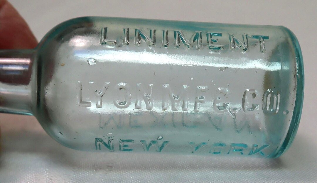 Vintage Mexican Mustang Liniment Bottle Lyon Mfg - Etsy