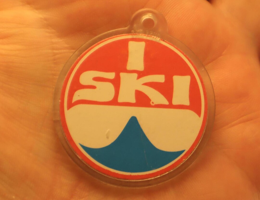 Vintage I Ski Sunglasses Tag Mirrored Lens - Etsy