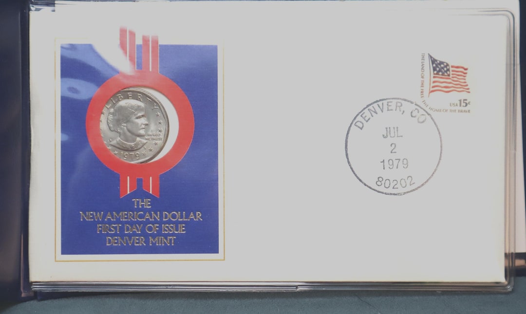 1979 Susan B Anthony Coin First Day of Issue Cover Medalist Society - Etsy