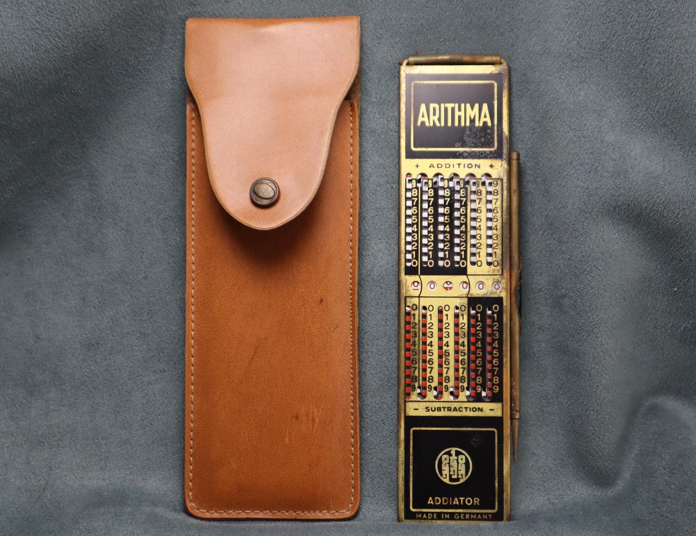 Vintage Arithma Addiator Calculator in Case Germany - Etsy