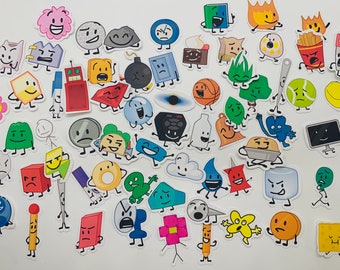 Bfdi stickers | Etsy
