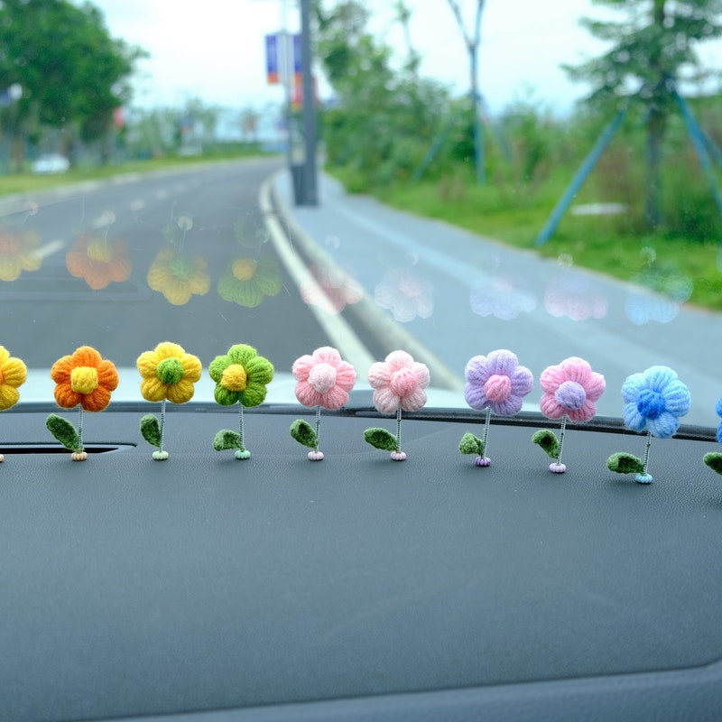 Cute Car Dashboard Figurines - Etsy