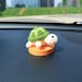 Crochet Turtle Car Dashboard Decor, Turtle Plush Car Dashboard ...
