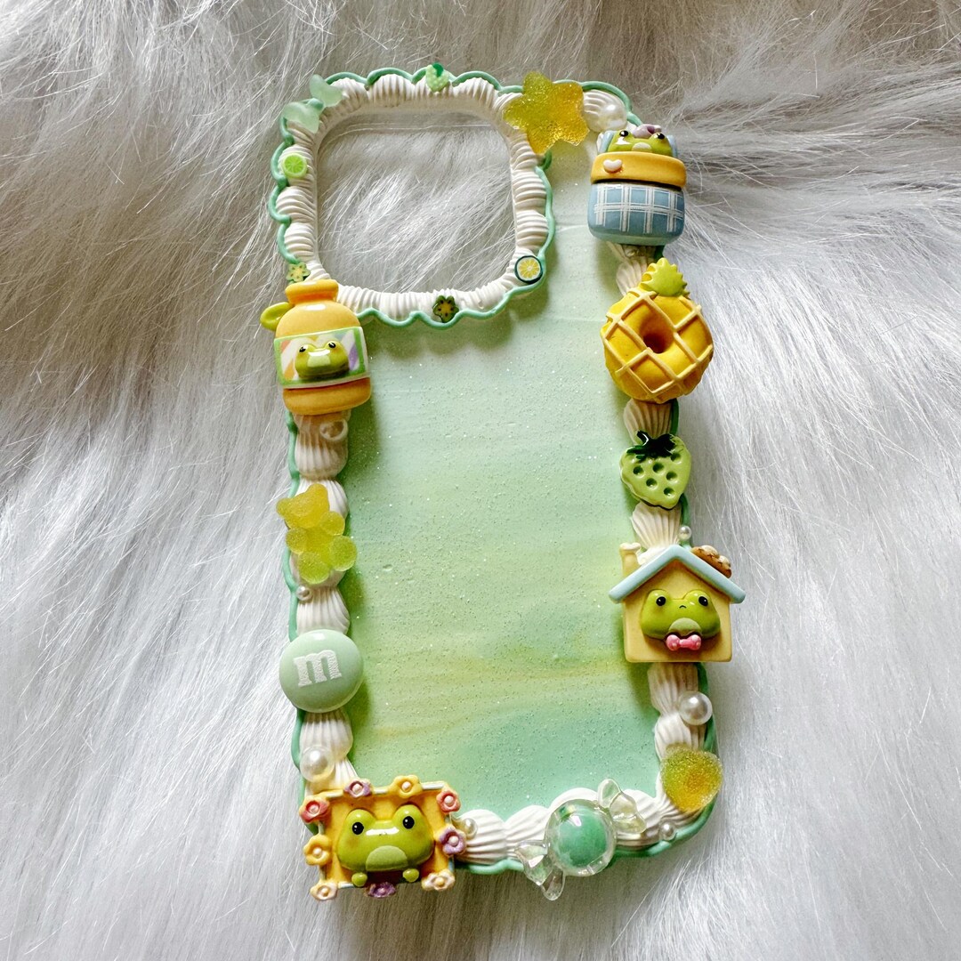 Decoden Phone Case, Frog/candy/food Phone Case, Kawaii 3D Phone Case ...