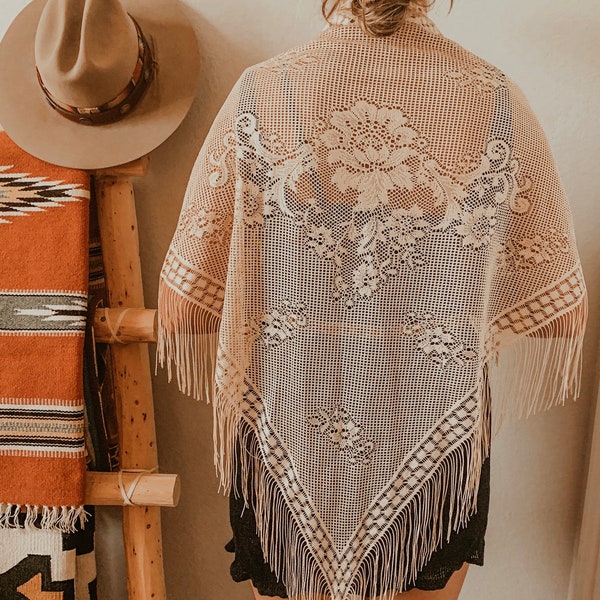 Western Shawl - Etsy