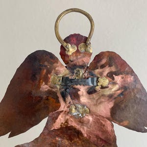 Vintage Copper Angel Wall Hanging,copper Angel Ornament,home Decor ...