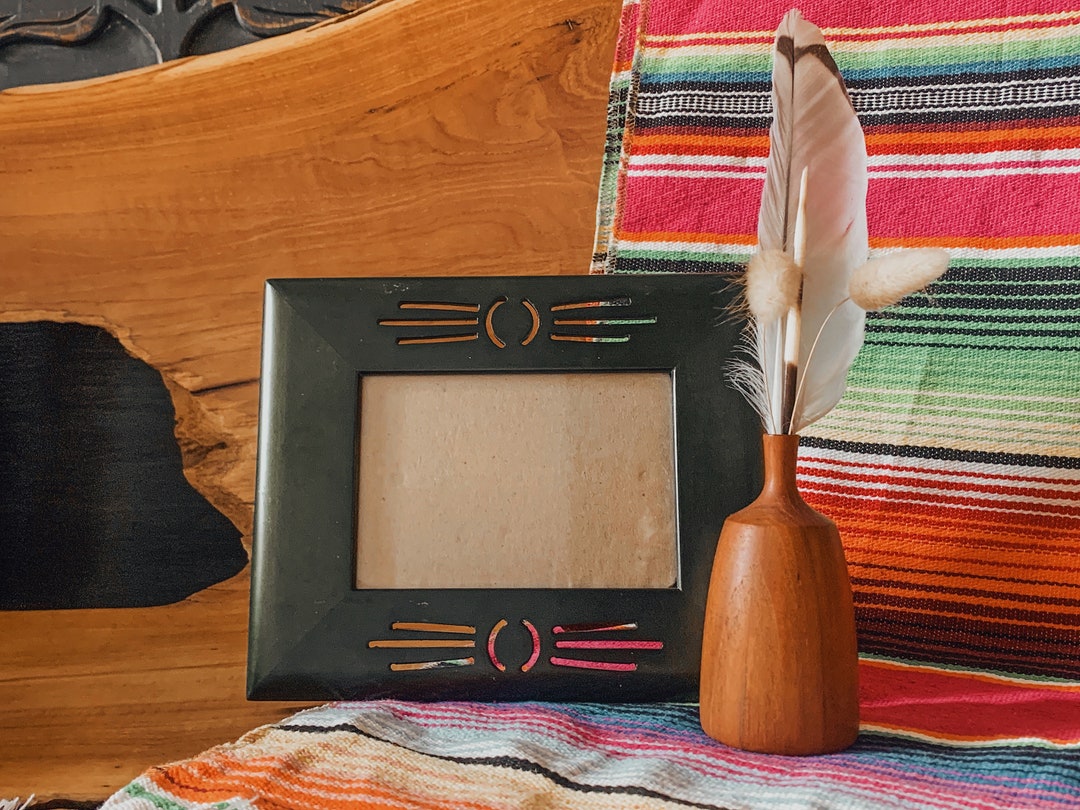 Vintage MCM Frame,wooden Frame,stunning Wood Picture Frame,eclectic ...