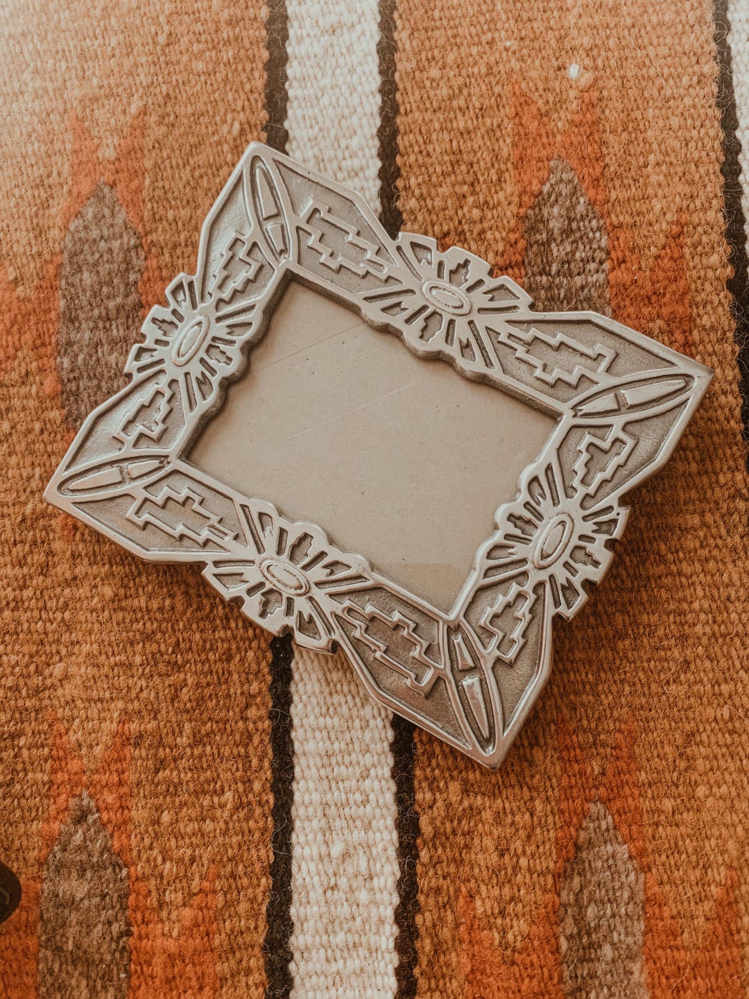 Vintage Mexican Silver Picture Frame,quality Frames,home Decor,metal ...