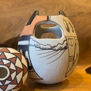 Vintage Papago Angea TOHONO O’ODHAM Pottery Friendship Vase,native ...