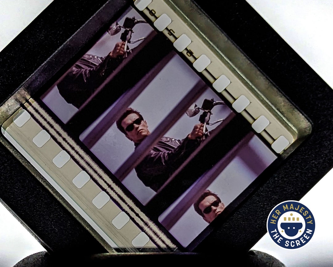 TERMINATOR 1984 Schwarzenegger 35mm Film Scene Cell-frame Movie Cube ...