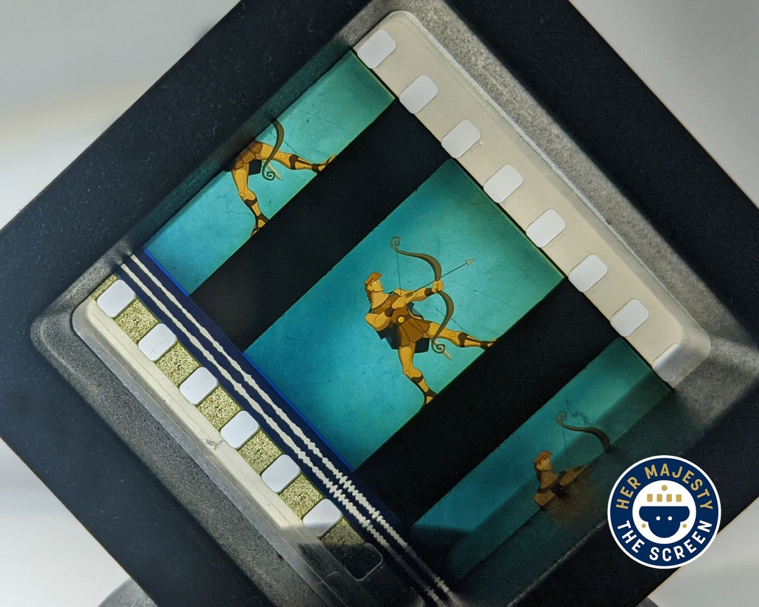 HERCULES 35mm 1997 Film Scene Cell-frame Movie Cube Gift Memorabilia - Etsy