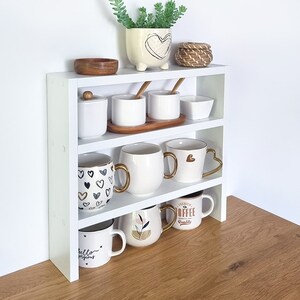 Kitchen Counter Shelf, Countertop Spice Rack, Kitchen Countertop Shelf ...