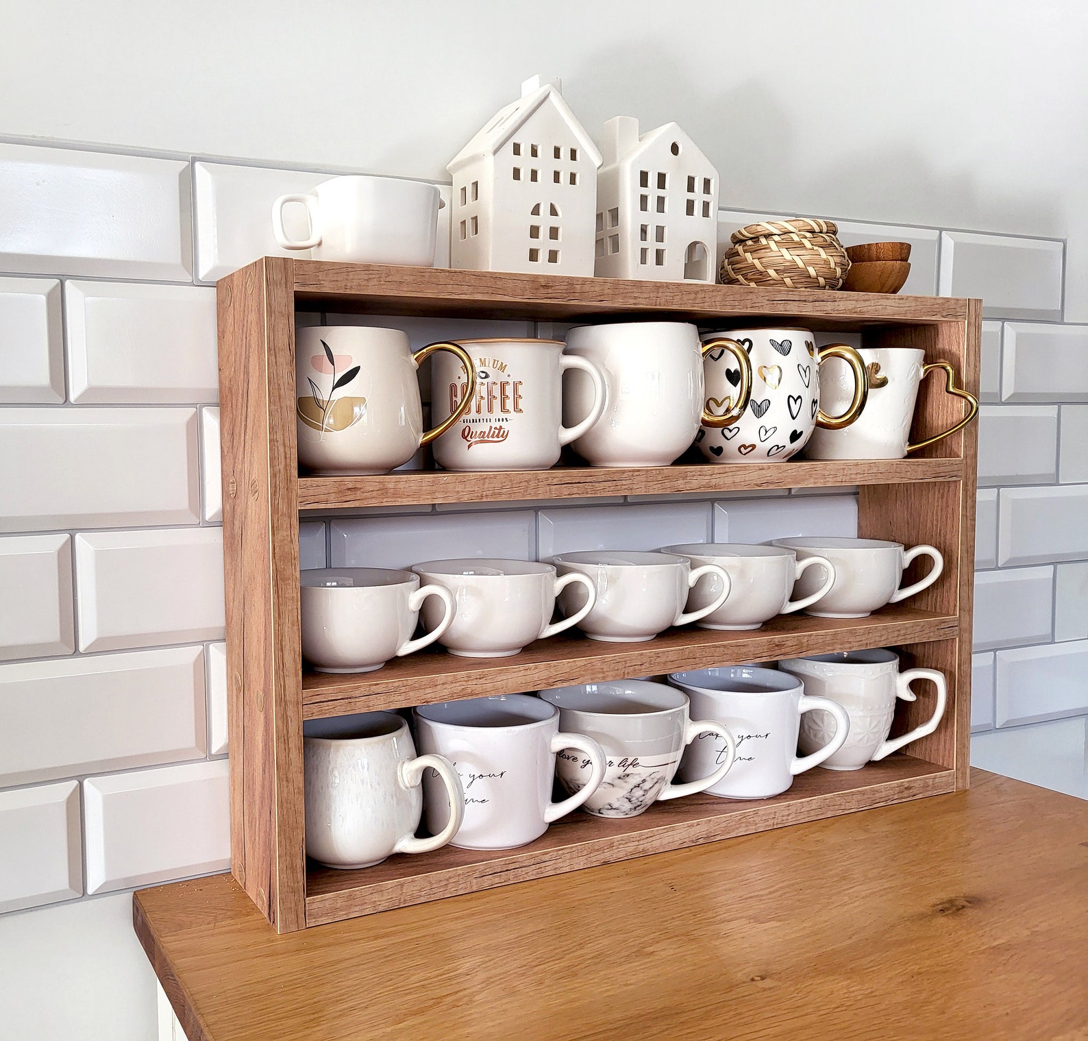 Kitchen Counter Shelf, Countertop Spice Rack, Kitchen Countertop Shelf ...