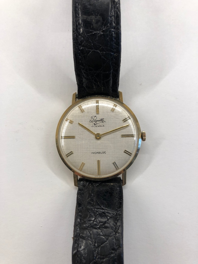Vintage PIQUETTE Incabloc Swiss 17 Jewels Ultra-thin Classic - Etsy UK