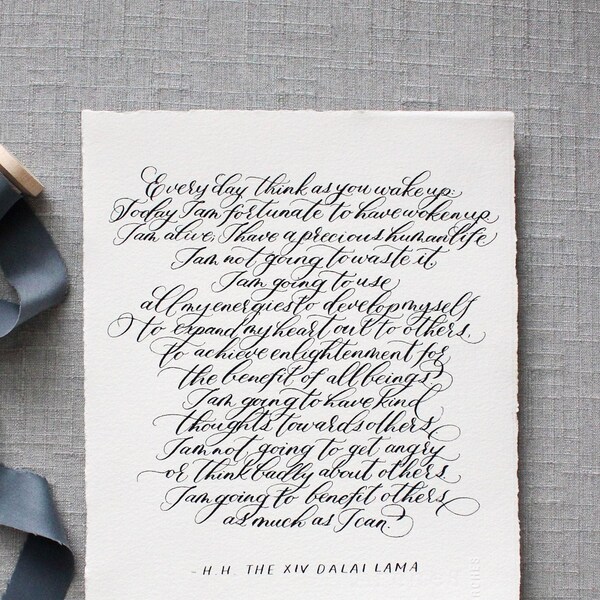 Calligraphy Service - Etsy