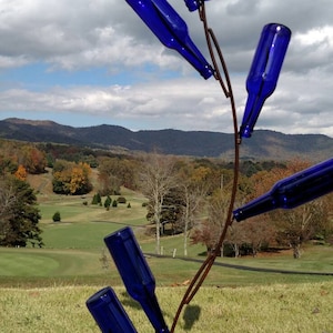 Bottle Branch, Bottle Tree, Metal Bottle Tree, Bottle Tree Garden Decor ...