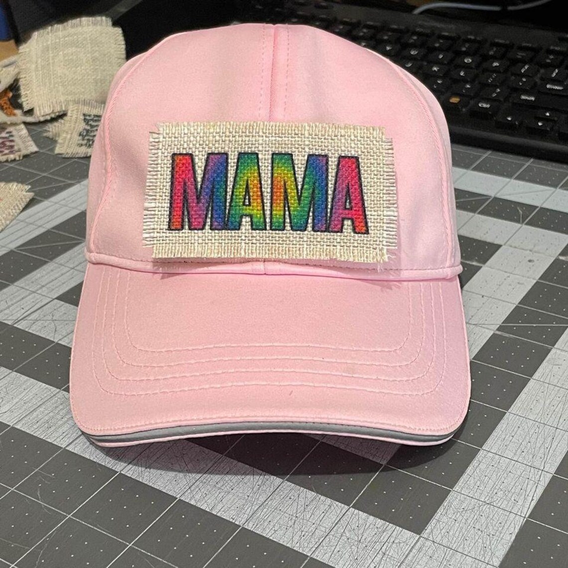 Sublimation Hat Patches 100% Polyester 4x4 Square - Etsy