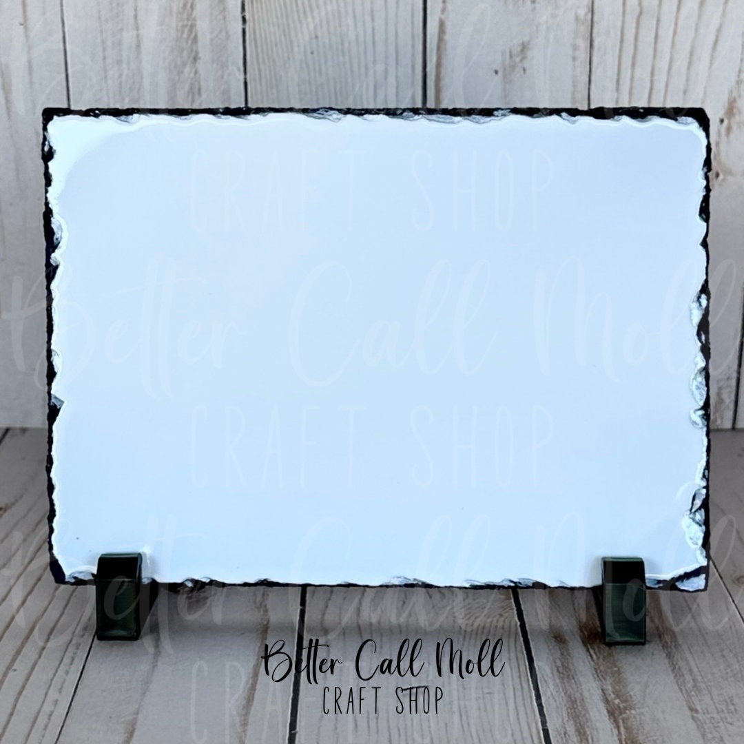 6x8 Square Photo Rock Slate Sublimation Blank - Etsy