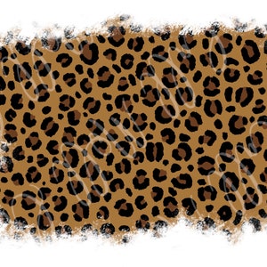 Distressed Leopard Print Background Digital PNG - for Sublimation ...