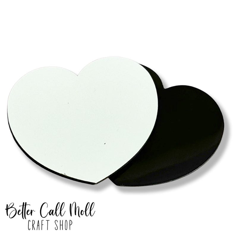 MDF Sublimation Magnet Blanks, DIY Craft Magnets With Adhesive - Etsy