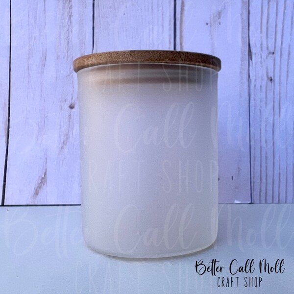 Frosted Glass Jars - Etsy