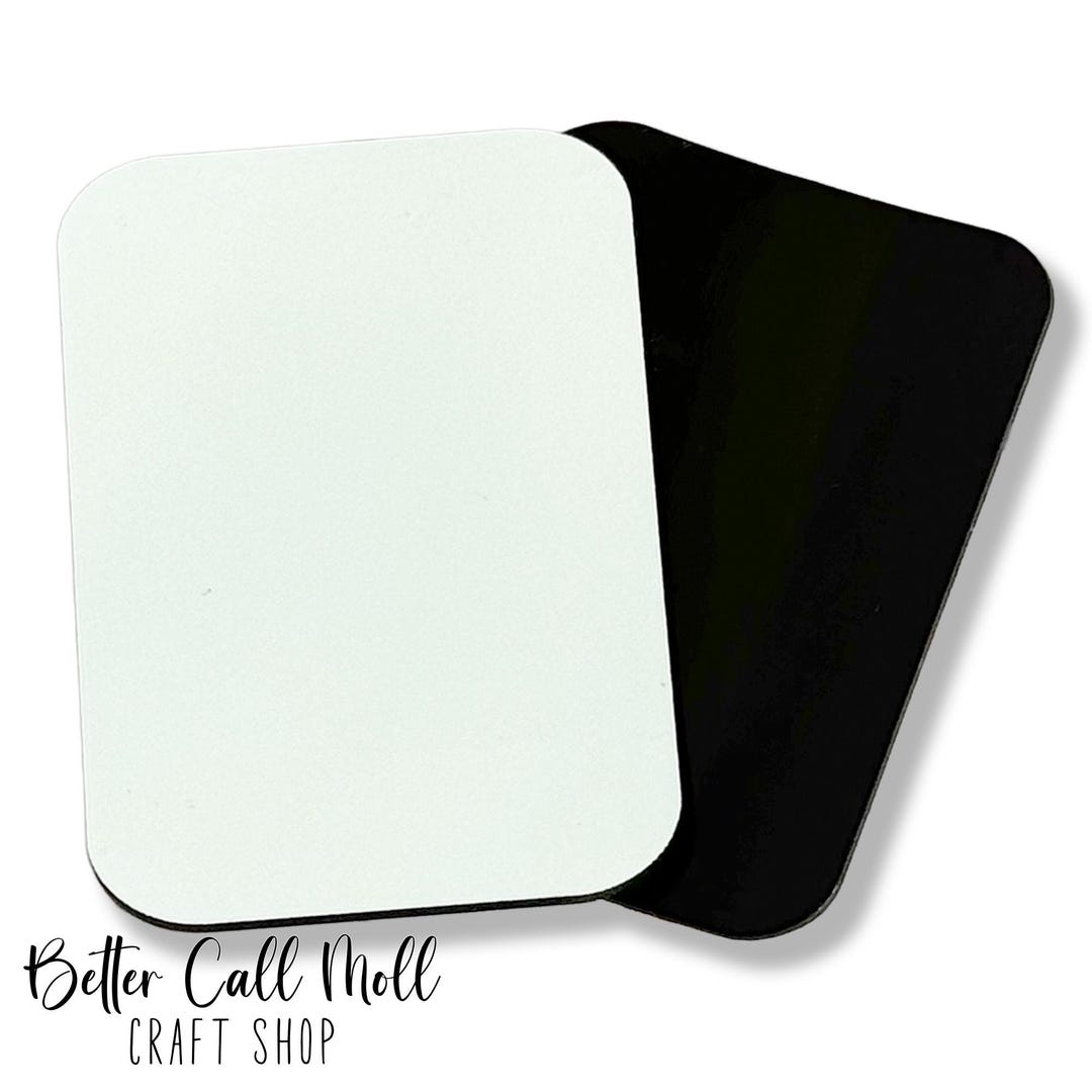 MDF Sublimation Magnet Blanks, DIY Craft Magnets With Adhesive - Etsy