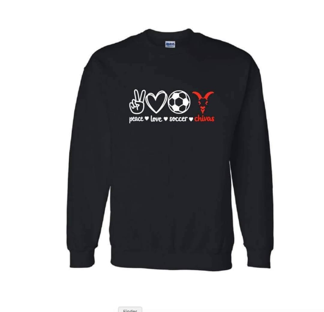 Chivas Del Guadalajara Soccer Team Women Sweatshirt - Etsy