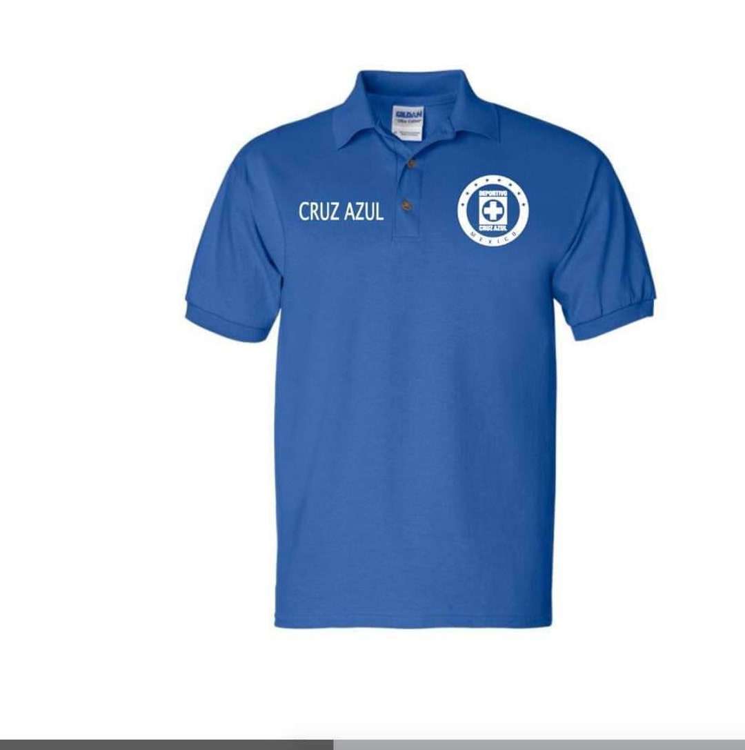 Club Cruz Azul Polo Shirt - Etsy