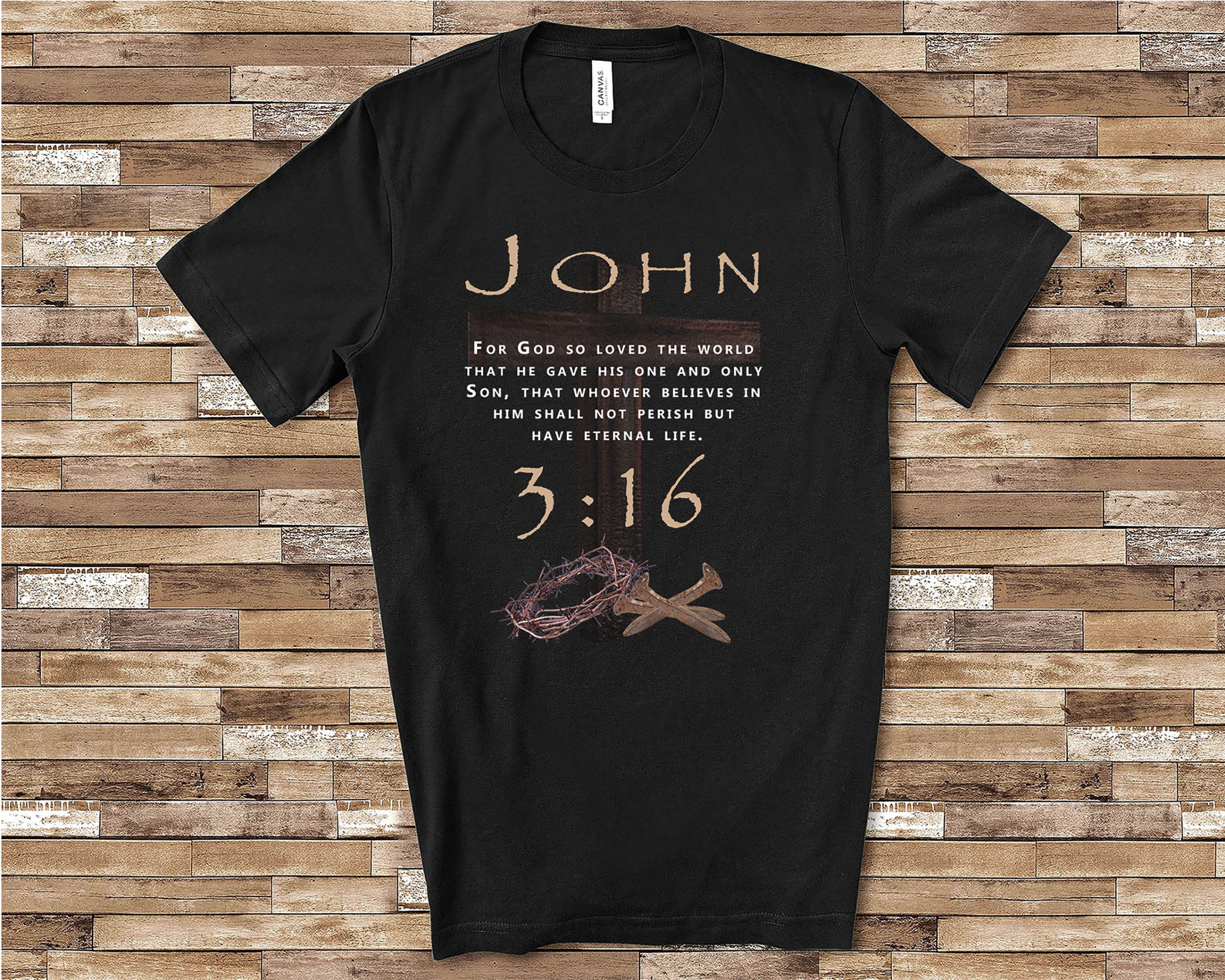 John 3:16 Shirt, Christian T-shirt, Christian T-shirts, Spiritual Tees ... John 3:16 Shirt, Christian T-shirt, Christian T-shirts, Spiritual Tees ...