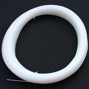 10yards Plastic Boning Clear Uncovered, Synthetic Whalebone Boning for ...