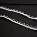 White Button Loops, Wedding Gown Button Strech Loops, Lace Trim ...