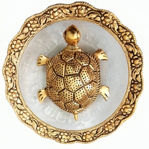 Vastu Feng Shui Tortoise/kachua/turtle With Plate for Positive Energy ...