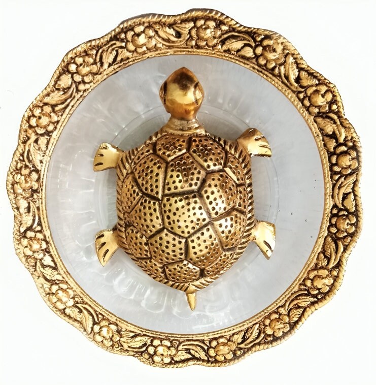 Vastu Feng Shui Tortoise/kachua/turtle With Plate for Positive Energy ...