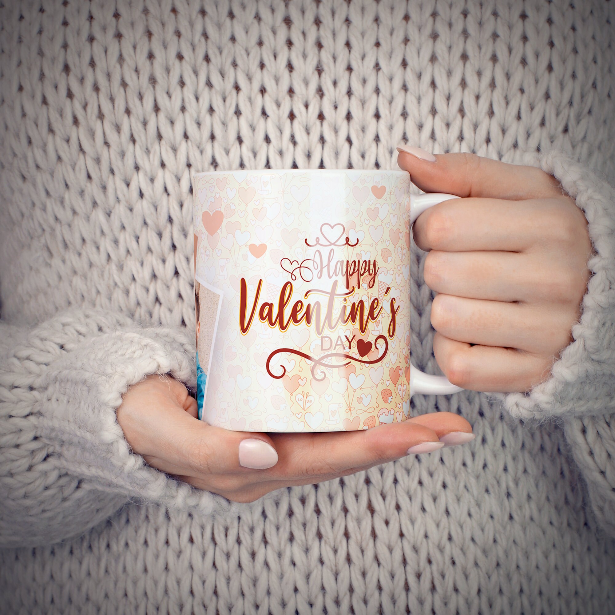 Valentines Day PNG Mug Design Template Valentines Day Mug - Etsy