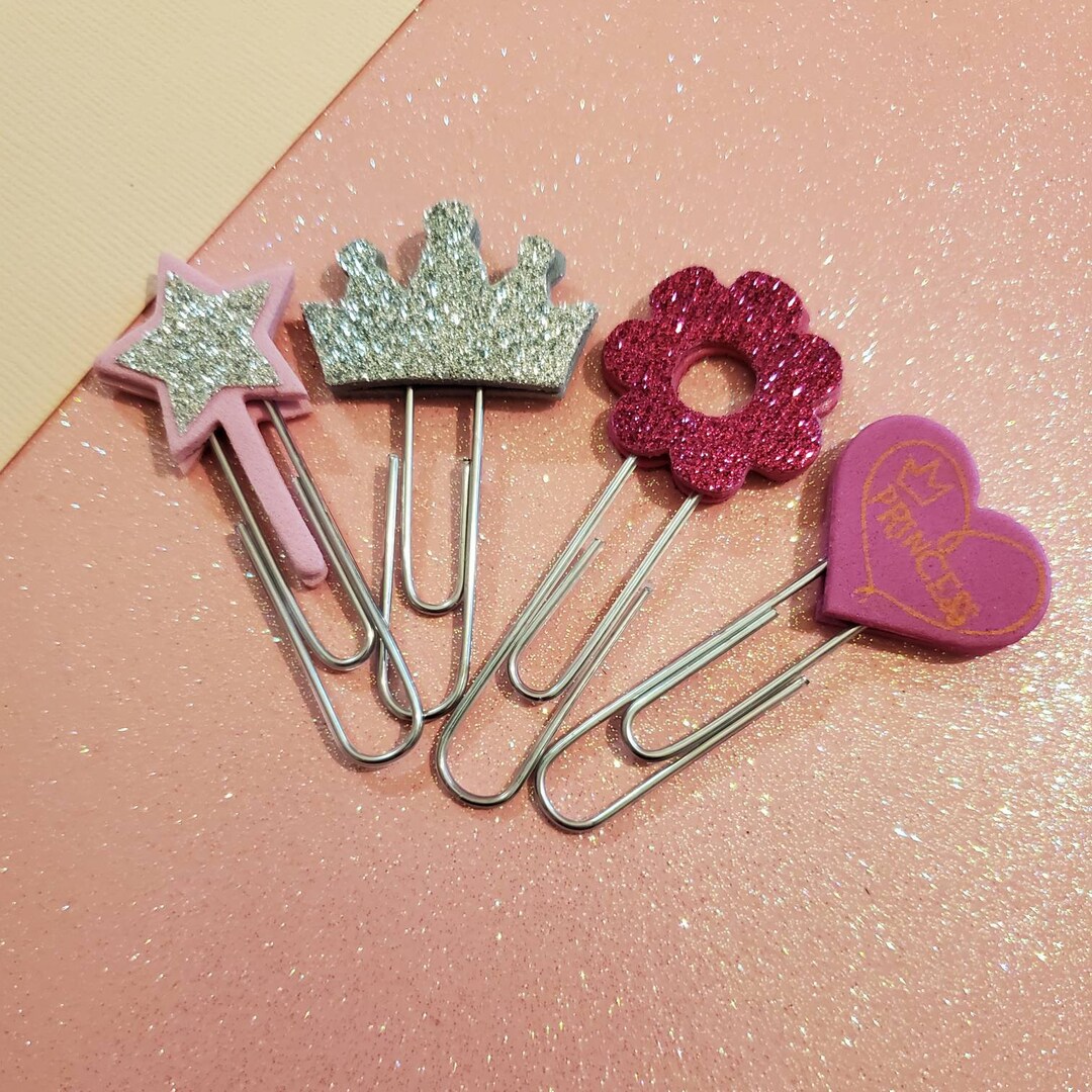 Beautiful Set of 4 | Princess Paperclip Set - Etsy