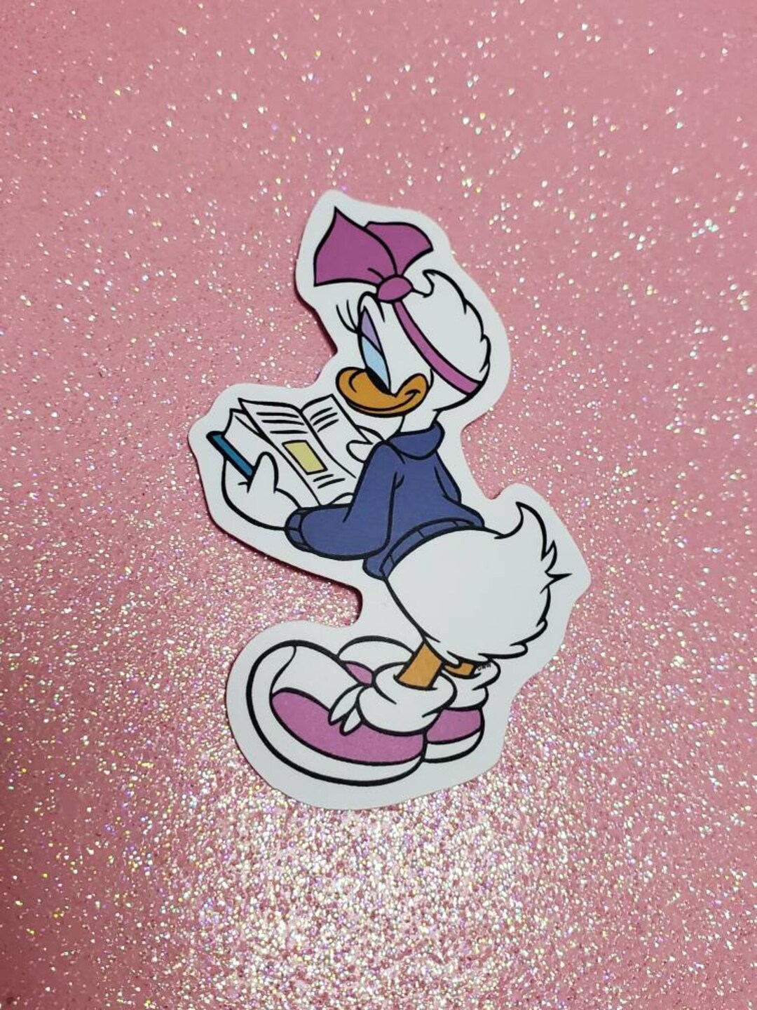 Disney Daisy Duck Waterproof Sticker - Etsy