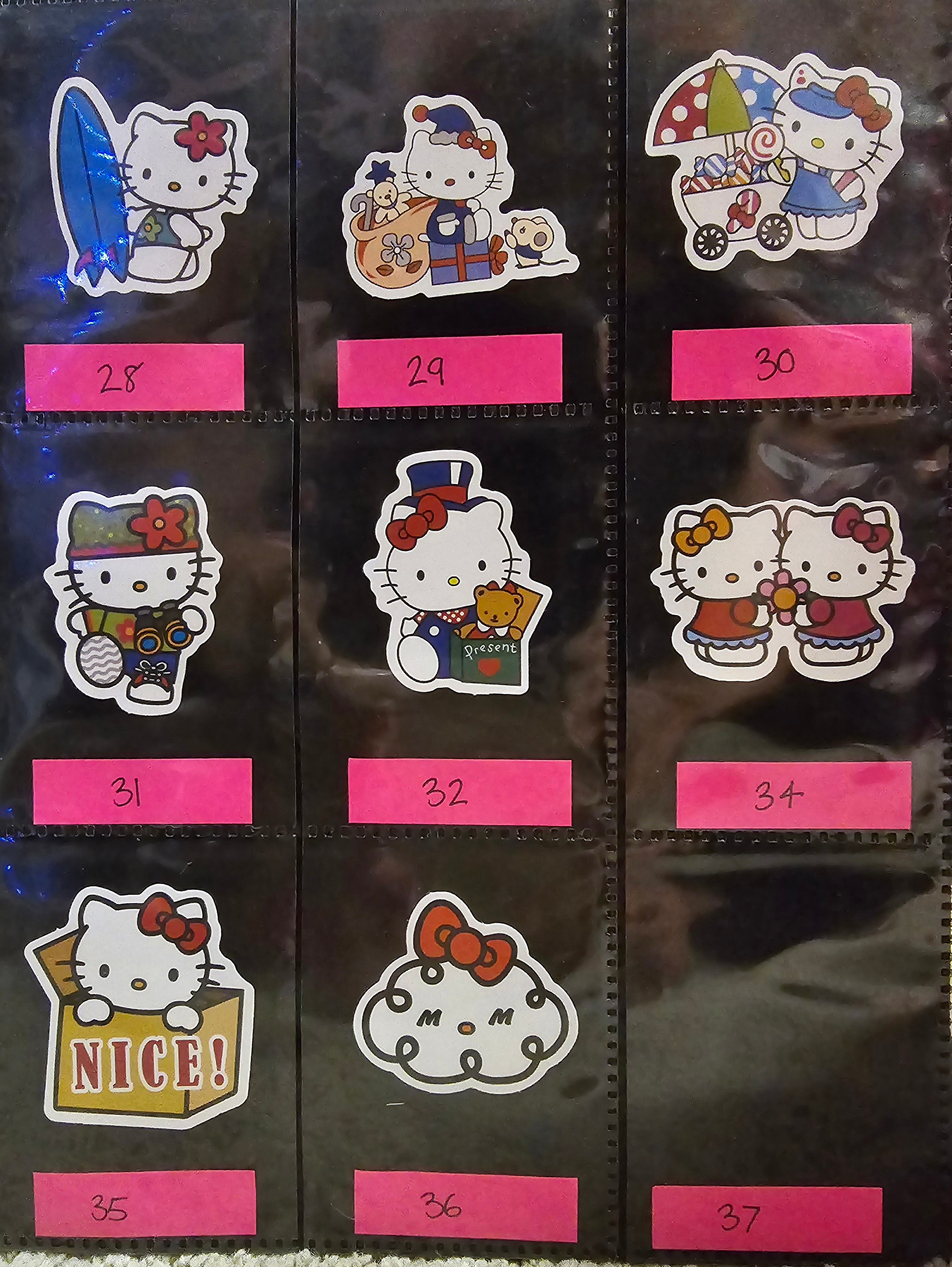 Hello Kitty Stickers you Choose Free Shipping - Etsy