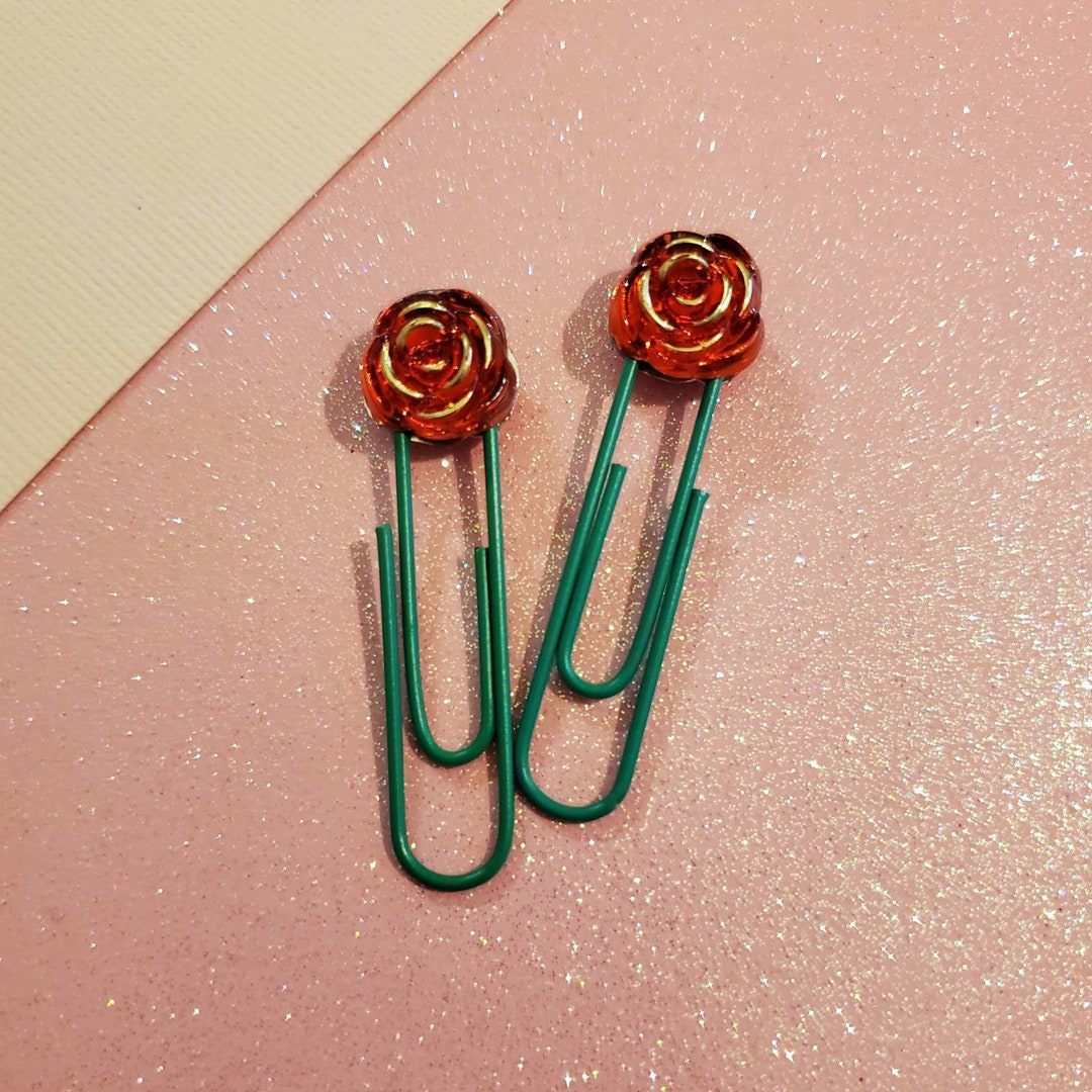 Lot de 2 | Belles roses trombones - Etsy France