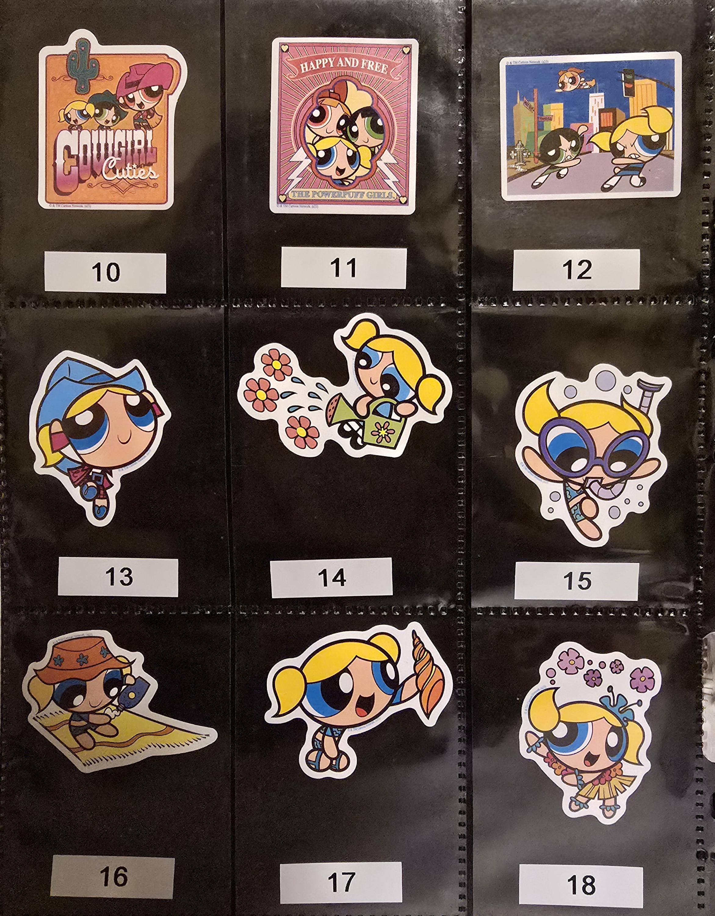 Powerpuff Girls Stickers - Etsy
