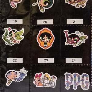 Powerpuff Girls Stickers - Etsy