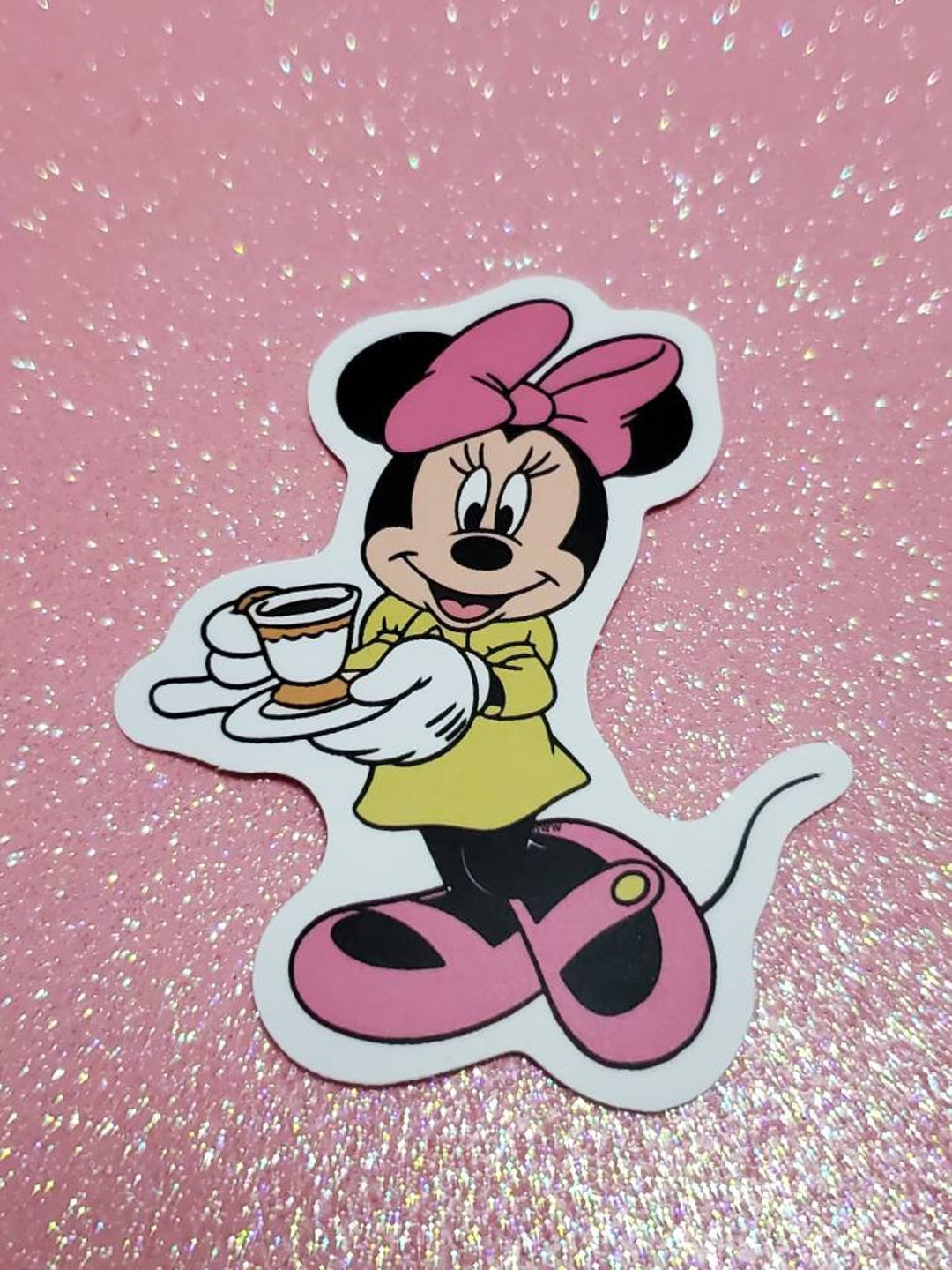 Disney Minnie Mouse Waterproof Sticker - Etsy