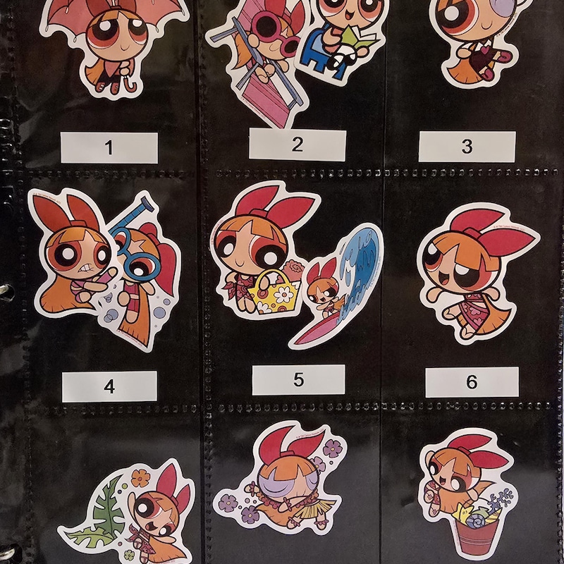 Powerpuff Girls Stickers - Etsy