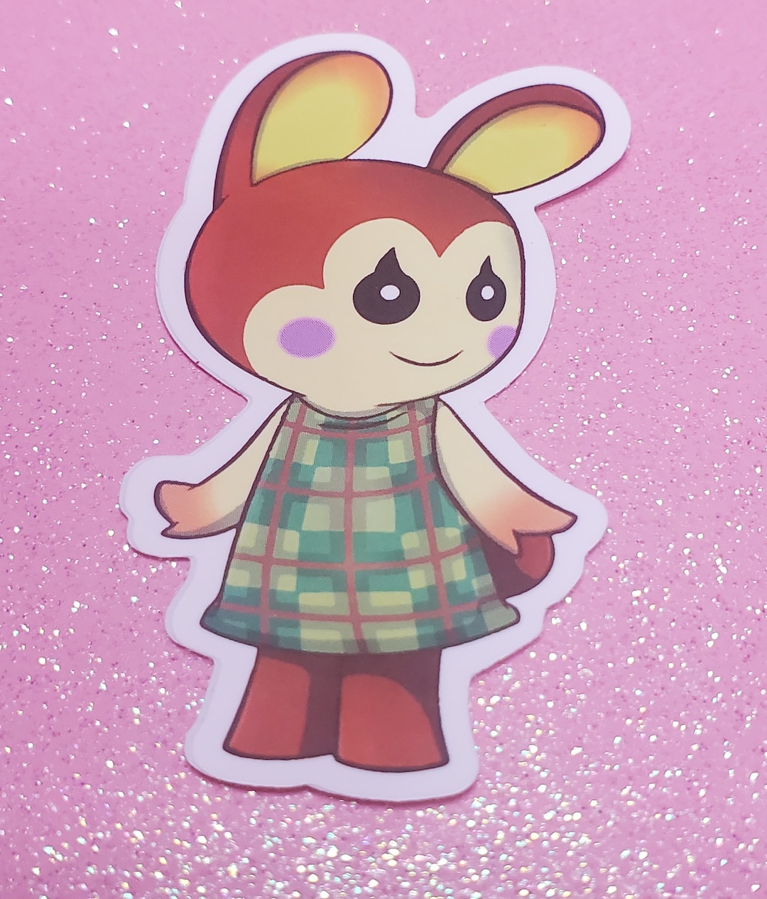 Animal Crossing Bunny Sticker - Etsy